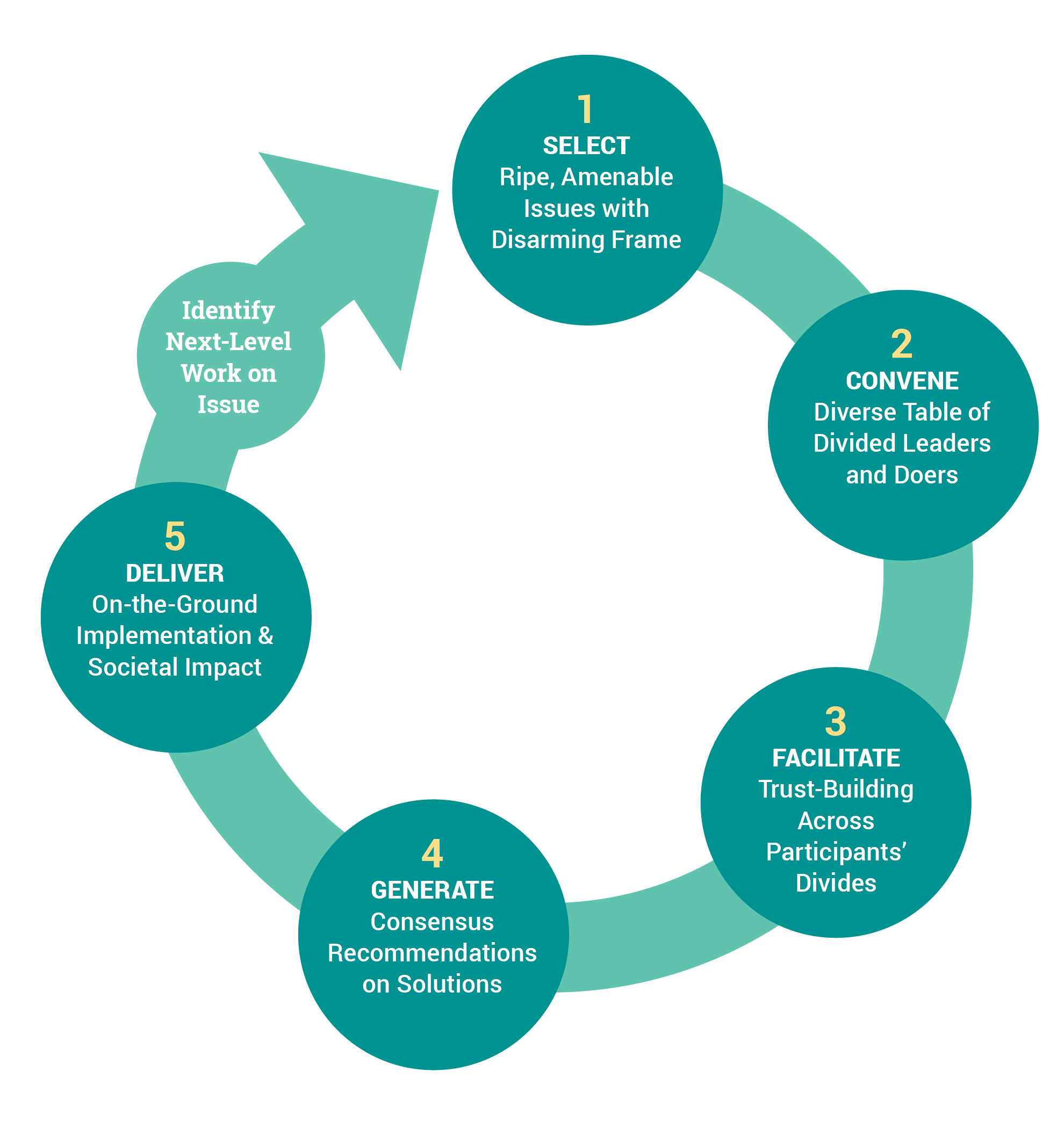 Our Process - Convergence Center For Policy Resolution